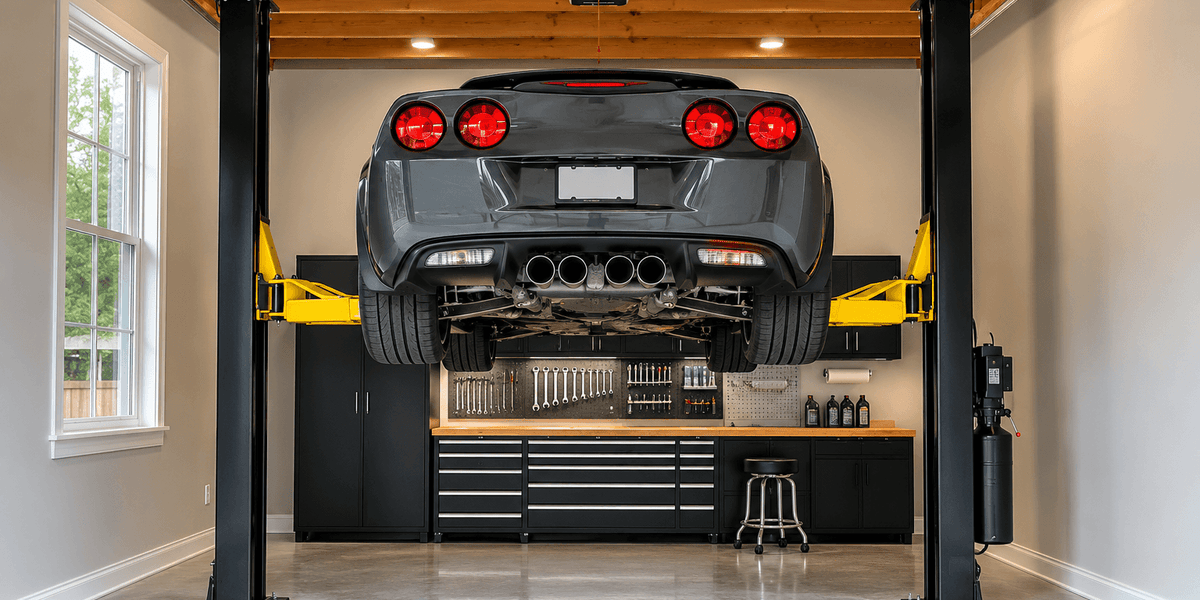 Best Car Lift for a 10-Foot Ceiling Garage — HeavyLiftDirect