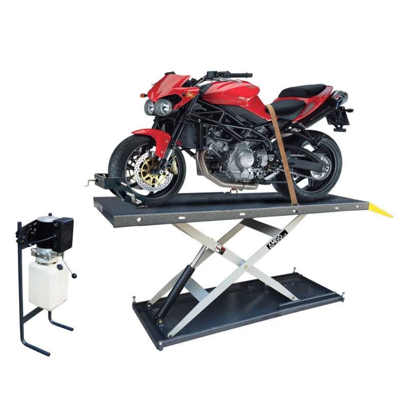 Amgo MC-1200, Motorcycle & ATV Lift - 1200lb — HeavyLiftDirect