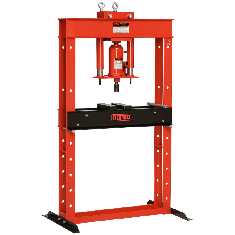 Norco 78022E 22 Ton Capacity Hand Pump Operated Shop Press ...