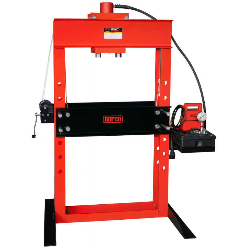 Norco 78110C 100 Ton Capacity Electro/Hydraulic Pump Operated Shop Pre ...