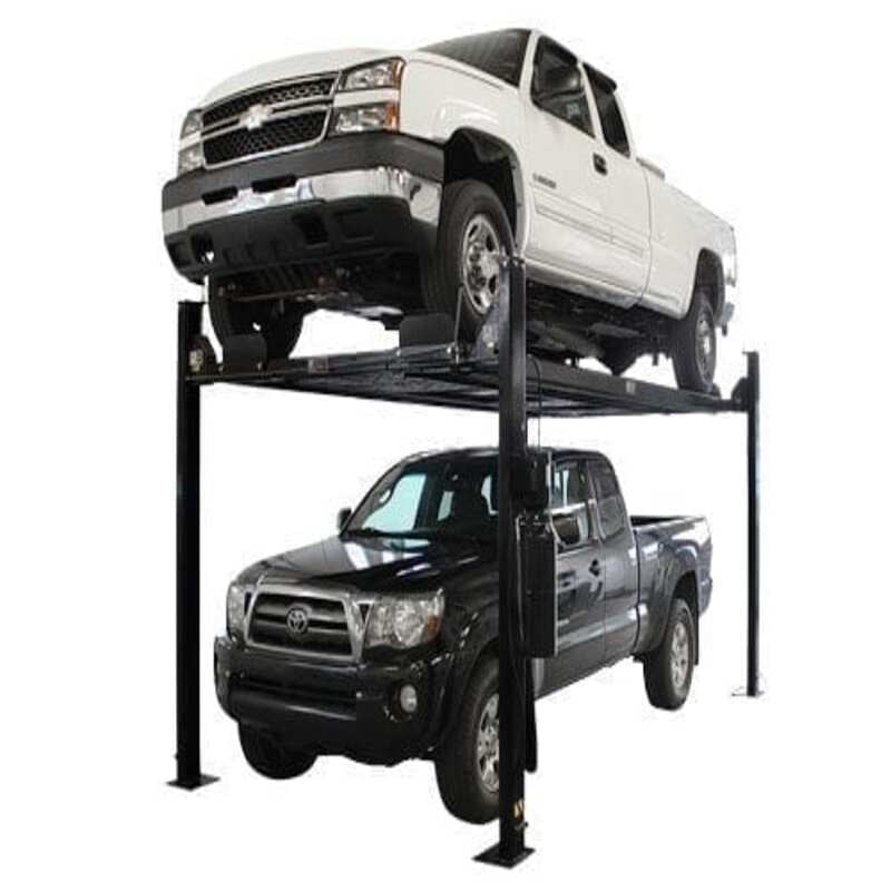 Atlas Garage Pro 8000EXT L 8,000lb 4 Post Vehicle Storage Lift - Extra ...